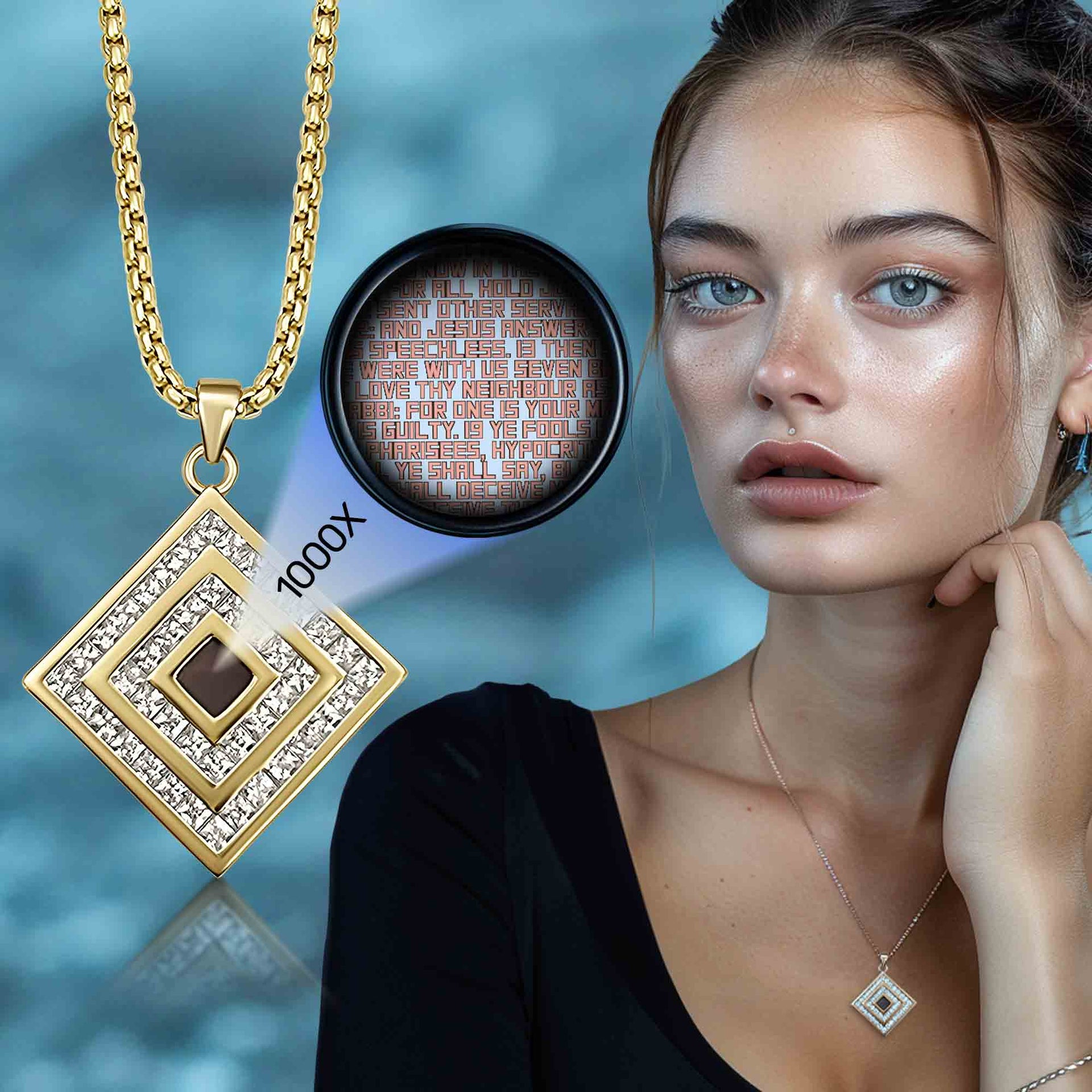 Bible Jewelry: Entire Scripture in Stunning Designs | My Nano Jewelry